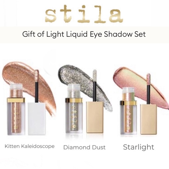 Stila | Makeup | Stila Gift Of Light Liquid Eyeshadow Trio Set | Poshmark